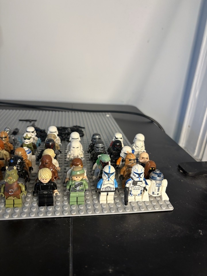 Lego Star Wars Minifigures Bulk Lot 68 Minifigures With Some *RARE ...