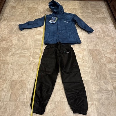 Frigg Riggs Youth classic Polly Wiggins Rain Suit Blue&Black M NWT | eBay