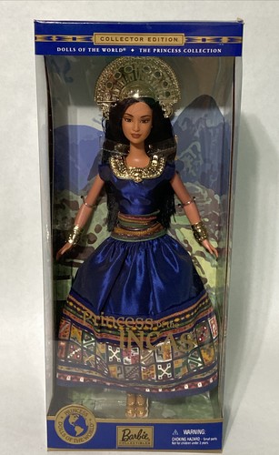 s Of The World Princess Of The Incas 2001 Barbie Doll for sale online ...