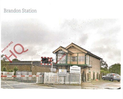 Picture Postcard:-BRANDON STATION | eBay UK