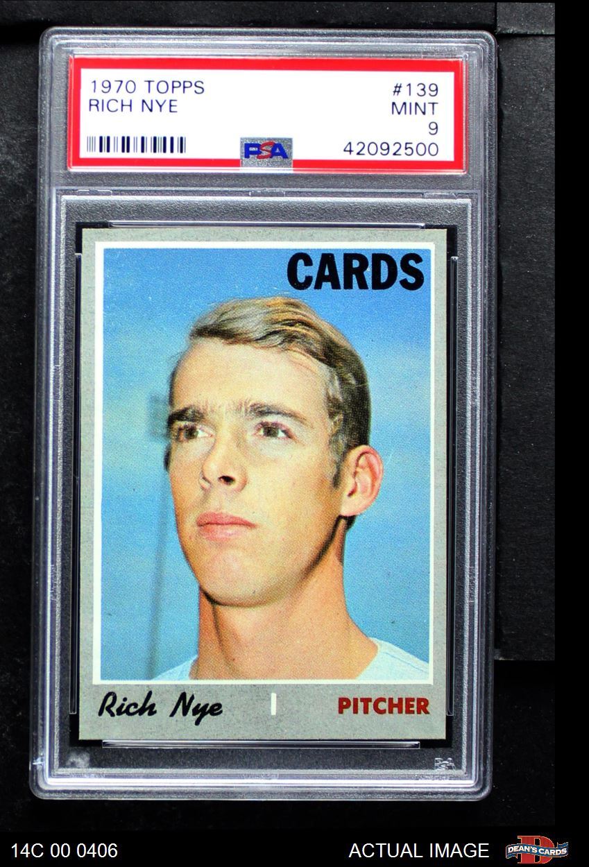 1970 Topps - #139 Rich Nye for sale online | eBay