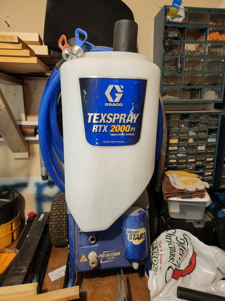 GRACO TEXSPRAY RTX 2000PI PRO INTERIOR TEXTURE SPRAYER (PD6003700) | eBay
