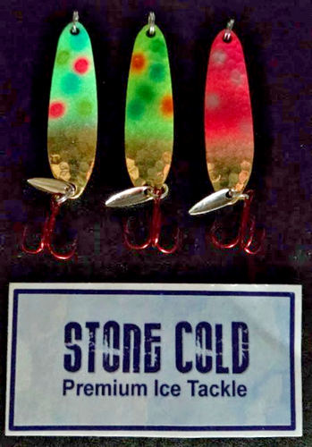 3 asst. Hot Glow Wonder Bread Ice Spoon- Gold Rush Ice Spoons 1/4oz ...