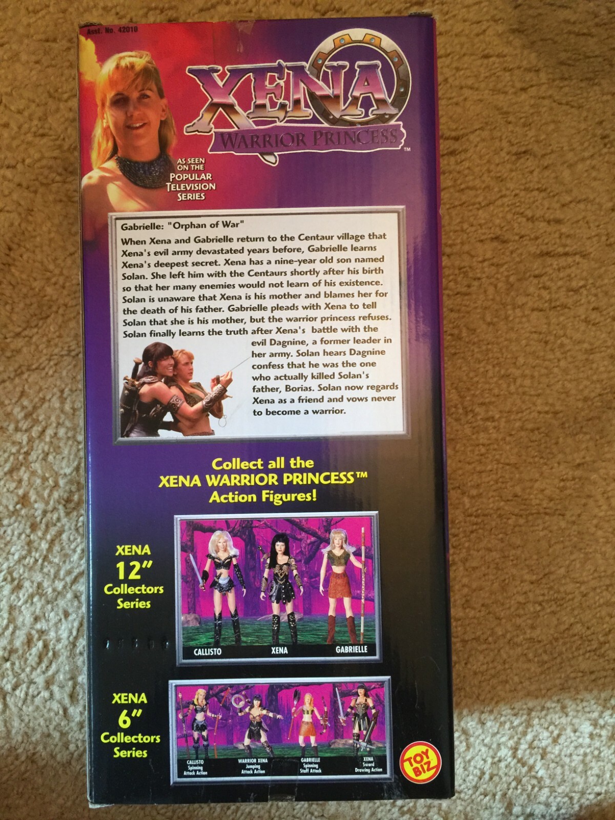 XENA (Warrior Princess) 12 inch Collector Dolls (LOT OF 6) Toy Biz 1998 ...