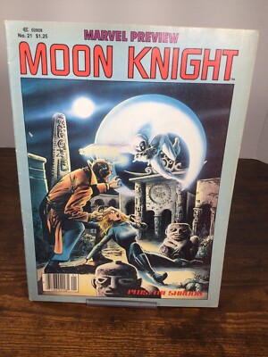Marvel Preview #21 1980 Moon Knight Predates Moon Knight #1 MCU | eBay