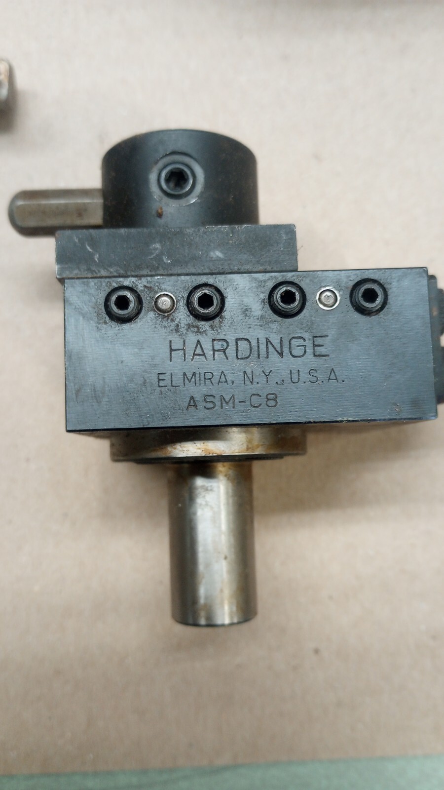 Hardinge ASM-C8 Adjustable Recessing Tool 5/8" Shank Lathe Turret ...