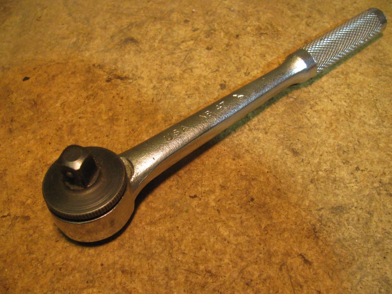 NAPA NB47 3/8" Drive Ratchet Fine Tooth, Thumb Wheel, Quick Release | eBay