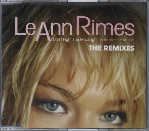 LEANN RIMES - CAN'T FIGHT THE MOONLIGHT (THE REMIXES) 2000 UK CD SINGLE ...