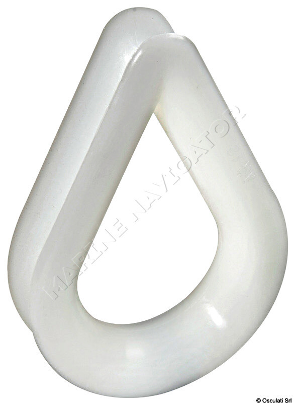OSCULATI White Nylon Thimbles For 6 mm Wires Ropes x10 pcs | eBay