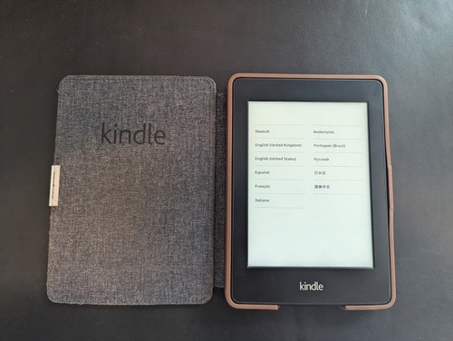 Amazon Kindle Paperwhite (6th Generation) 2GB, Wi-Fi, 6in - Black for ...