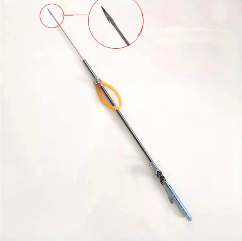 1Pc New Stainless Steel Rubber Band Ejection Fish Gun Diving Guns-Two ...