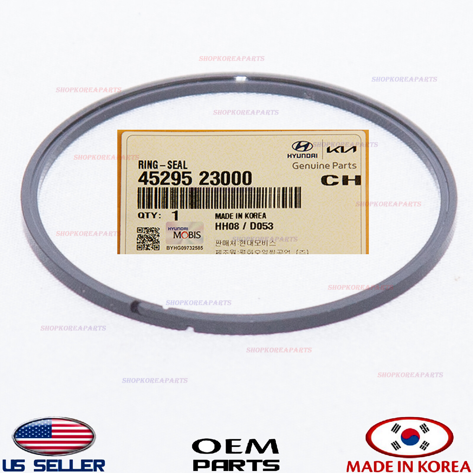 Hyundai Kia Automatic Transmission Case Ring Seal | 45295-23000 ...