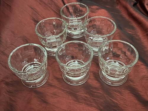 Vintage BC Glass 2 oz Cup Lot of 6 Shot Glass Espresso Small Parfait ...