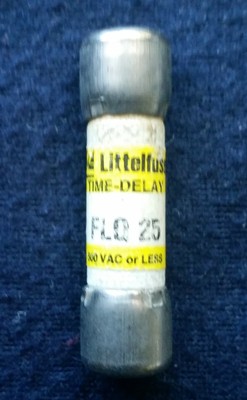 Littelfuse FLQ-25 FLQ25 25 Amp Time Delay Midget Fuse Qty (1) | eBay