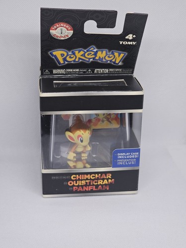 Pokemon - TOMY - Chimchar Trainer’s Choice With Display Case 2015 - NEW ...