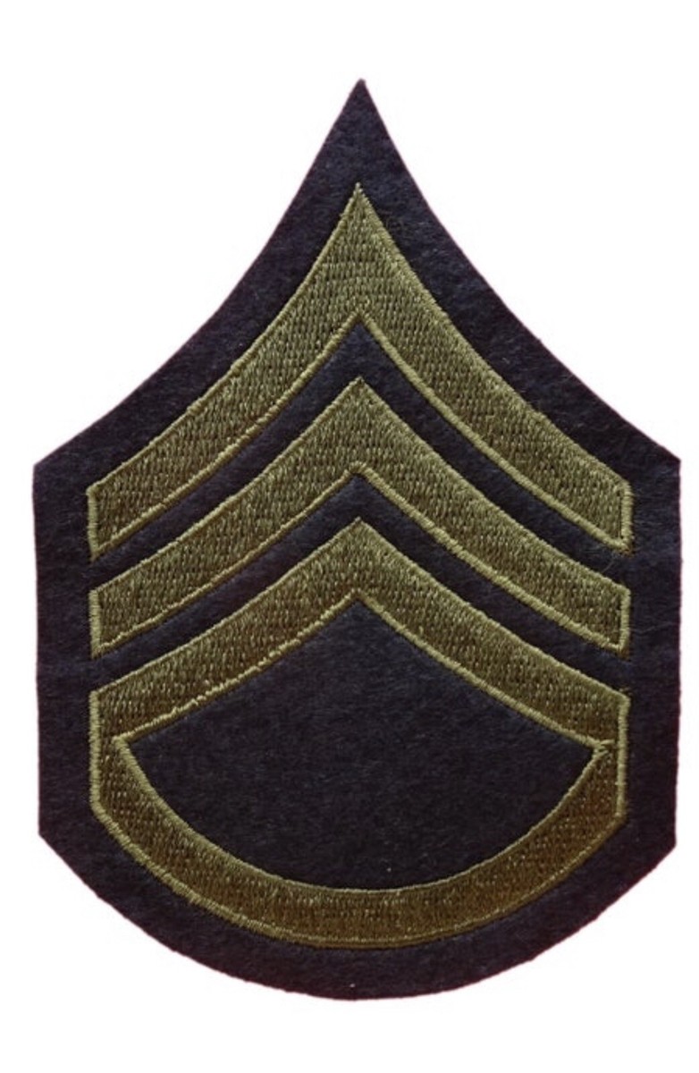 WW2 US Army Air Force Master Sergeant Rank Insignia Chevron