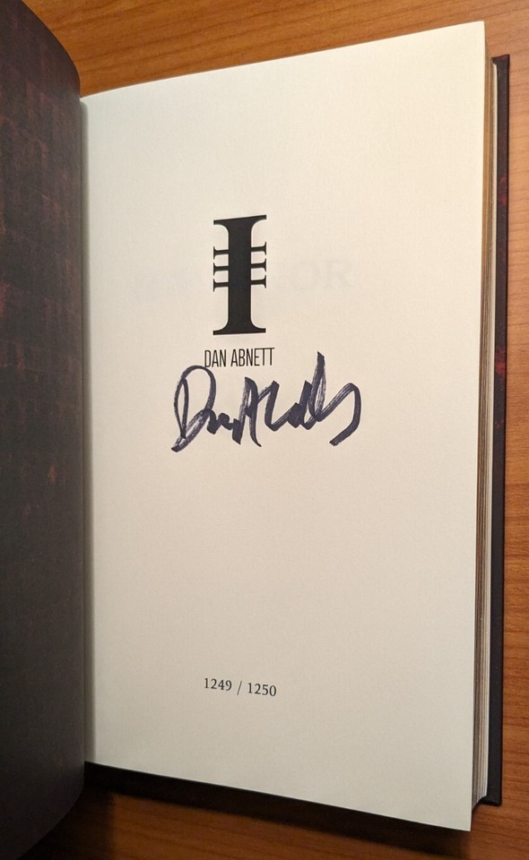 Ravenor book one limited edition warhammer 40k inquisition dan abnett ...