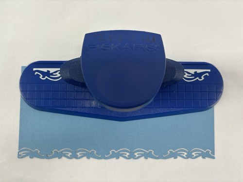 Fiskars Scroll Border Edge Punch Paper Craft Cards Scrapbooking | eBay