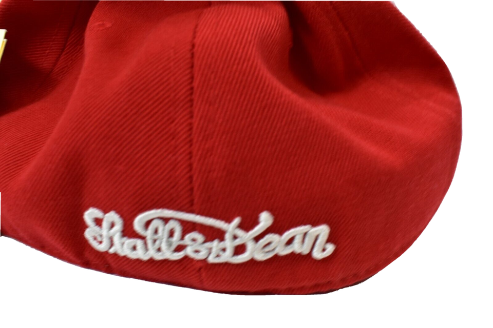 Stall & Dean Mens Red "M" Fitted Hat Cap NWT 7 | eBay