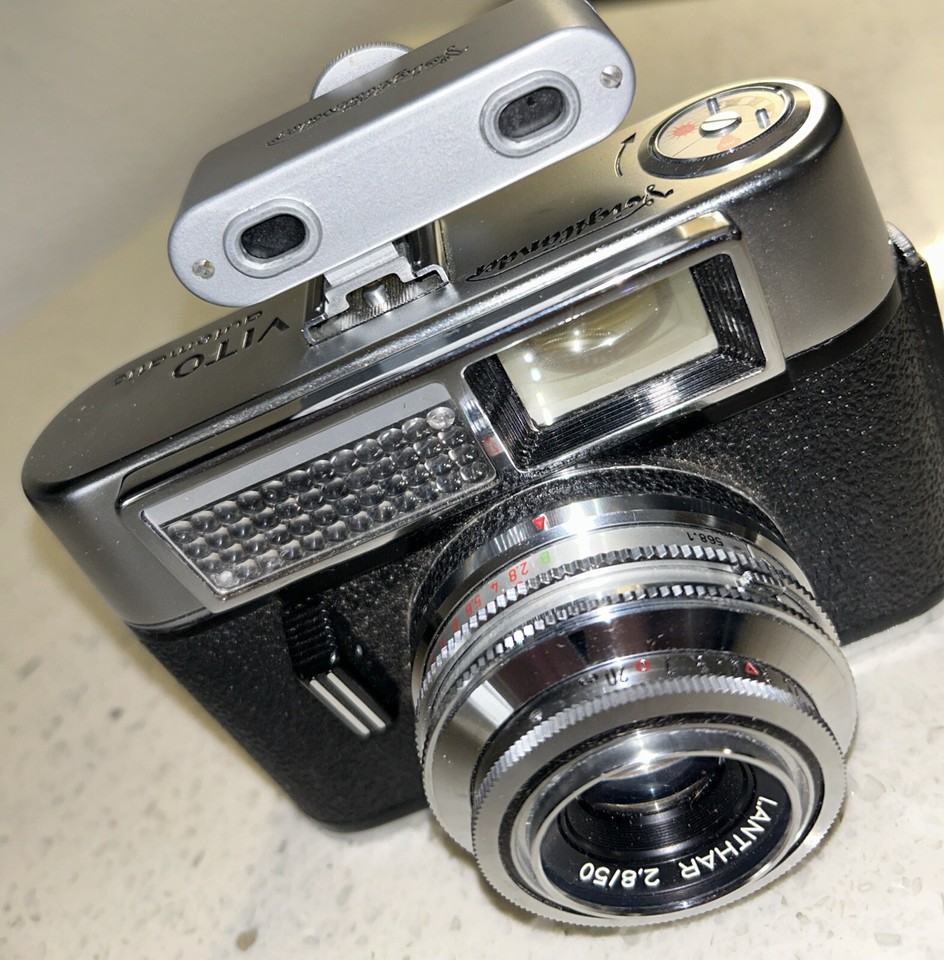 Vintage 35mm Voigtlander Vito Automatic Camera I 50mm F/2.8 & Nice Case ...