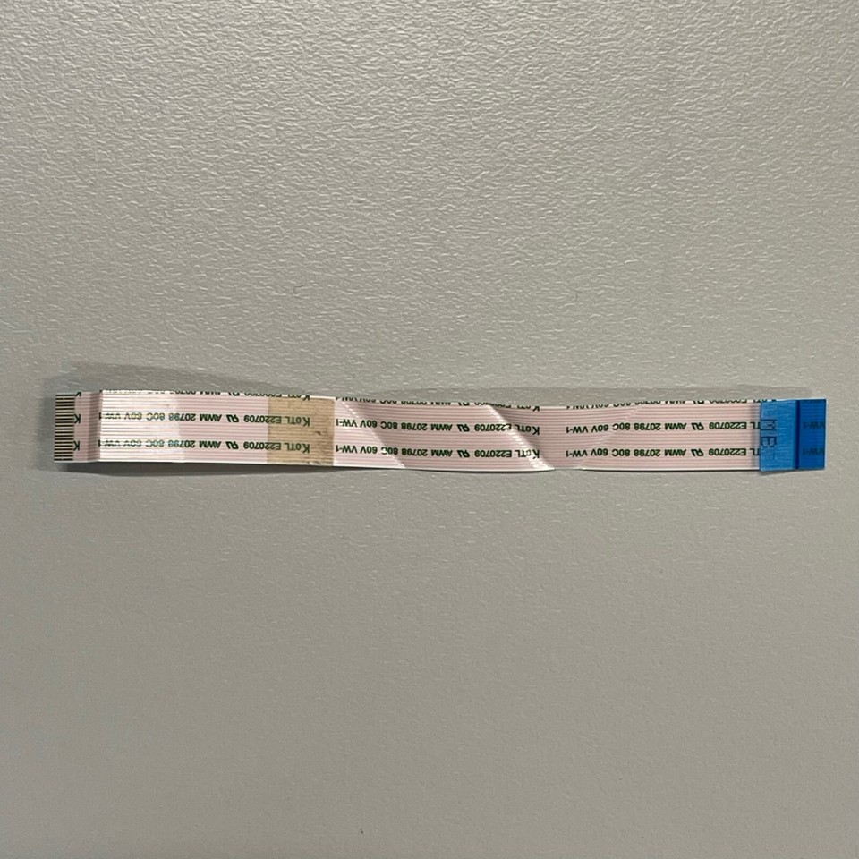 Genuine AWM 20798 KOTL 20-Pin 115mm x 11mm Flat Ribbon Cable 80C 60V ...