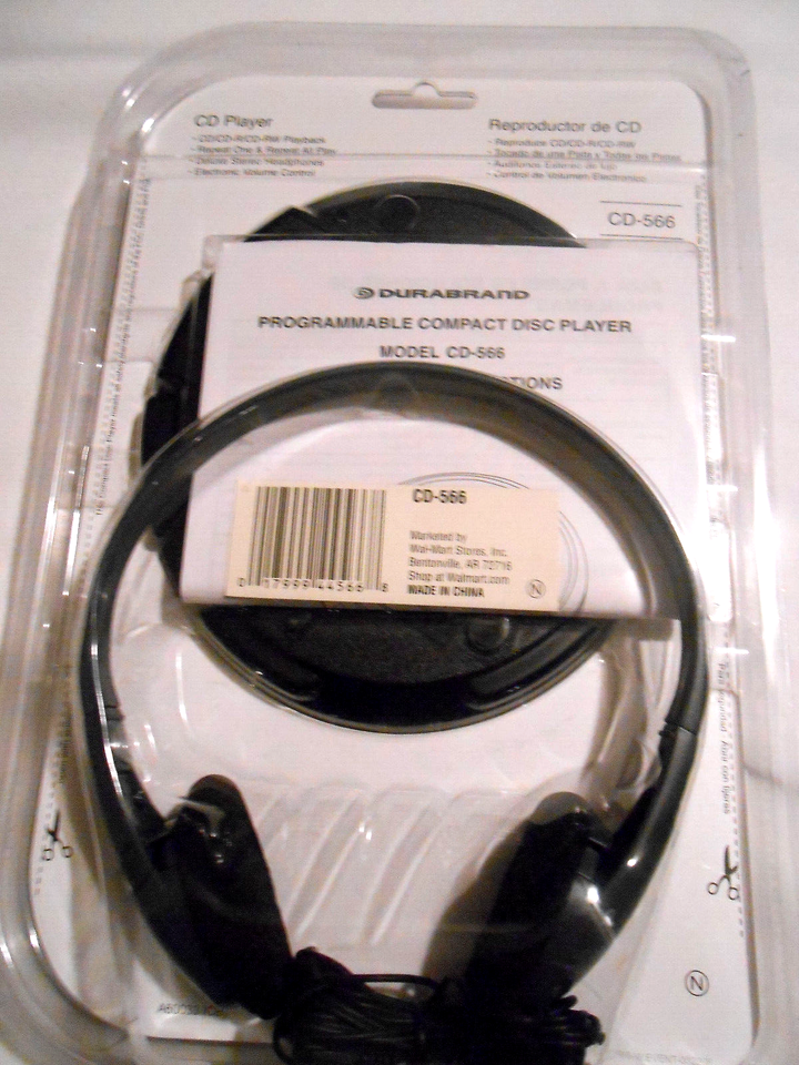 NEW Durabrand Cd-566 Silver Pink CD Player Digital LCD Display - Sealed ...