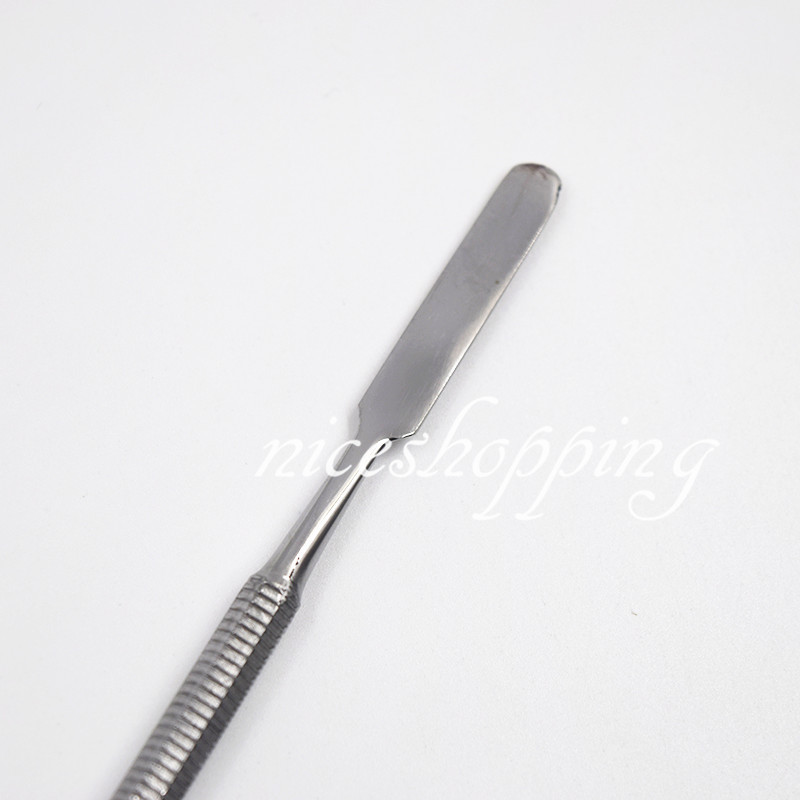 20* Stainless Steel Dental Cement Spatulas Double Ended Mixing Spatula ...