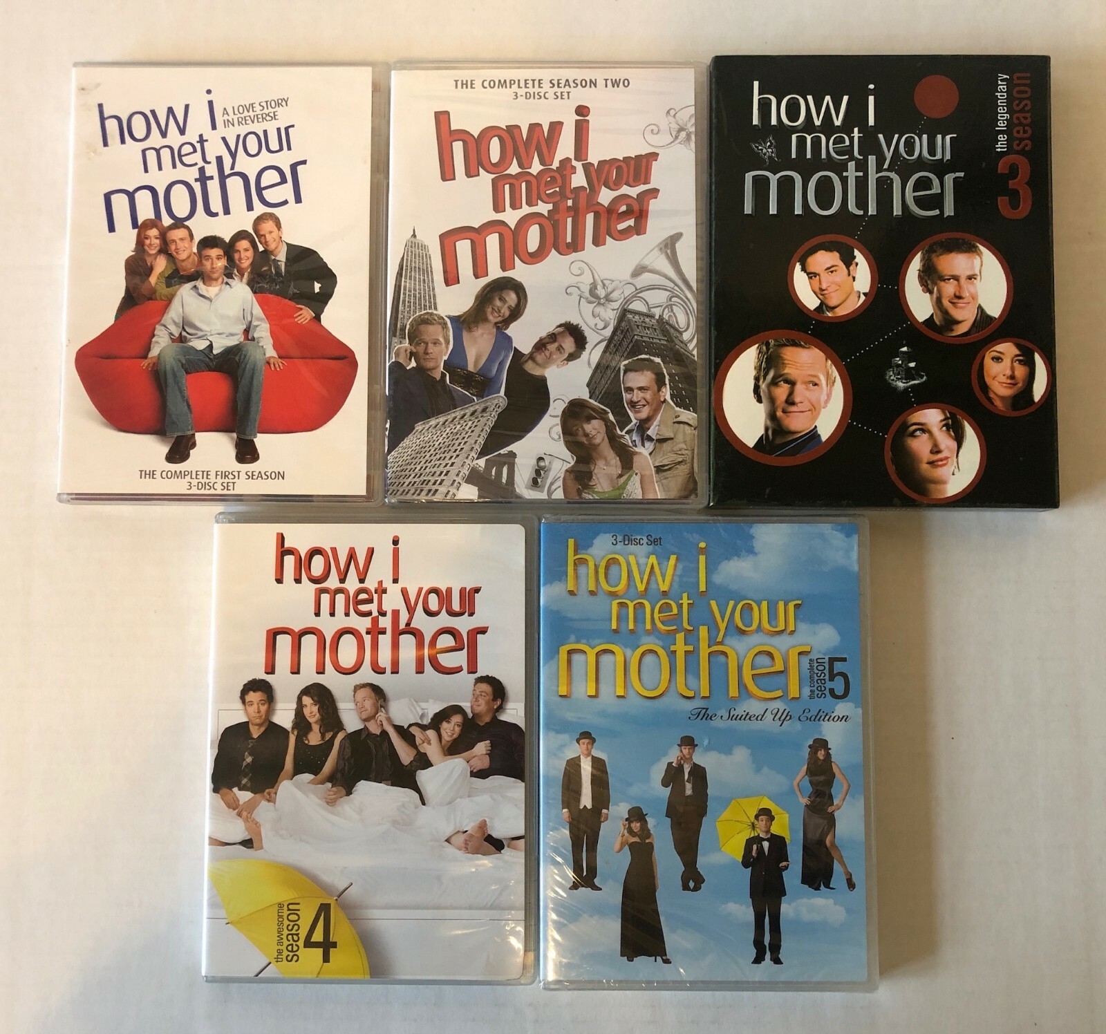 Lot 5 How I Met Your Mother (DVD) The Complete Season 1 2 3 4 5 (15 ...