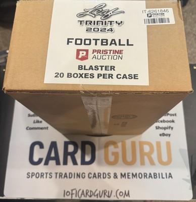 2024 Leaf Trinity Football Exclusive Case (20 Boxes) | 60 Autographs ...
