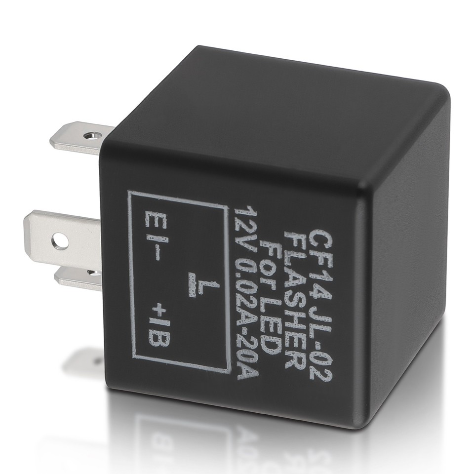 3-Pin CF14 CF-14 JL-02 EP35 LED Flasher Relay Fix For Turn Signal Hyper ...