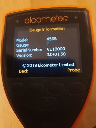 Elcometer 456 Coating Thickness Gauge Set for Ferrous & Non-Ferrous ...