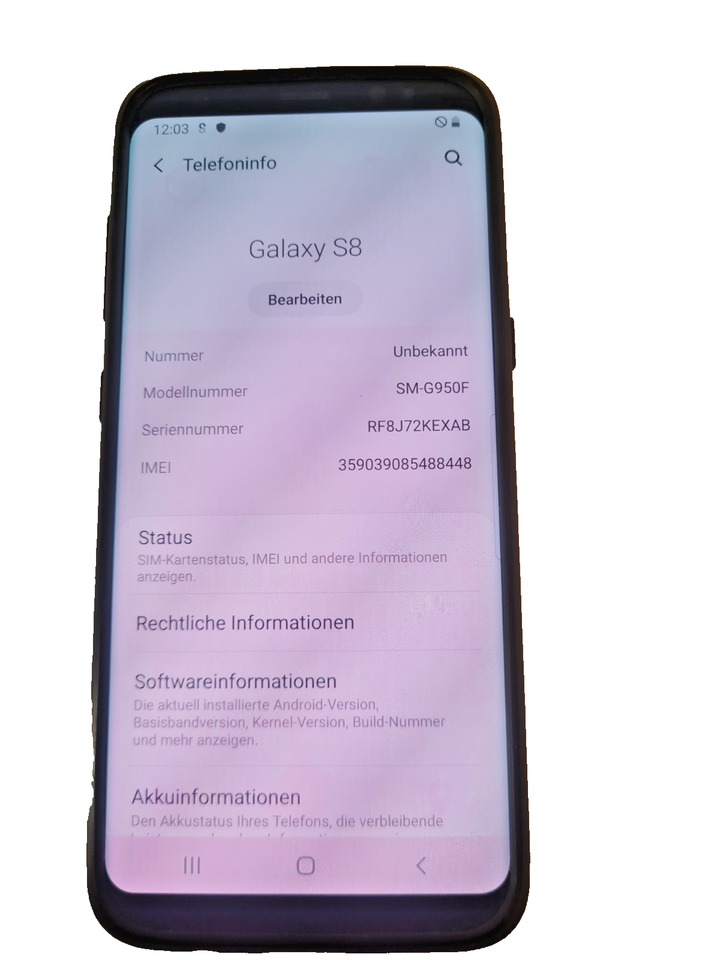Samsung Galaxy S8 SM-G950F Top Zustand | eBay