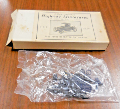 HO SCALE - JORDAN HIGHWAY MINIATURES - 1925 FORD ROADSTER | eBay