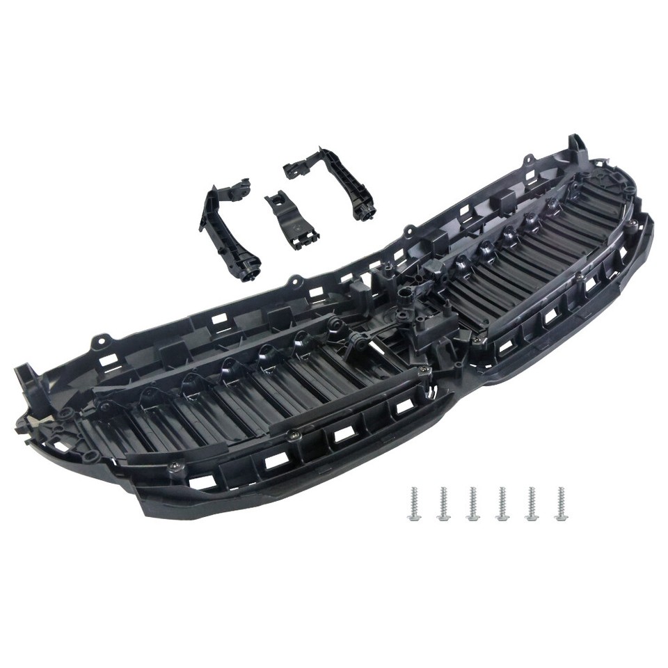 Front Upper Radiator Grille Active Air Shutter For 19-22 BMW G20 G21 ...