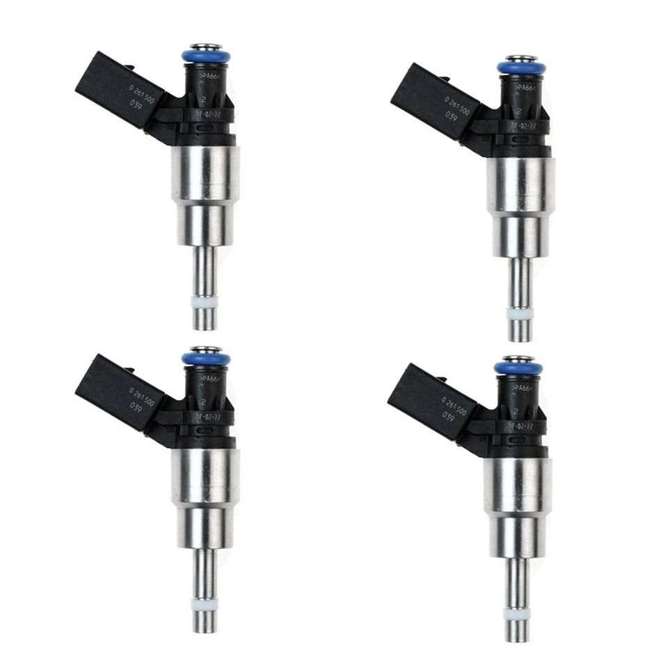 Set of 4 Fuel Injectors For Audi TT Quattro VW Volkswagen Golf R ...
