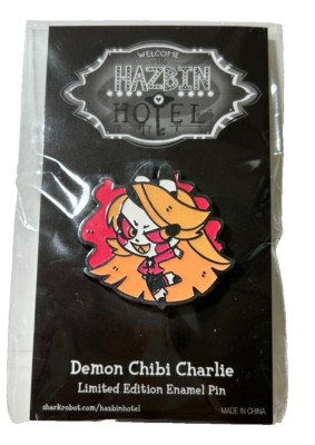 Hazbin Hotel Charlie pin badge | eBay