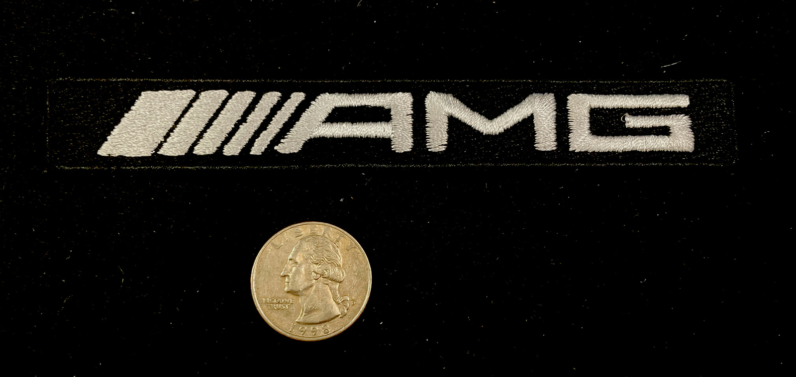 5 1/2" AMG Mercedes Benz Genuine Patch Car Embroidered Iron-On Germany ...