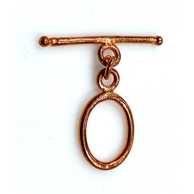 5 Pcs Copper Clasp, Genuine Handmade Antique Looking Copper Toggle ...