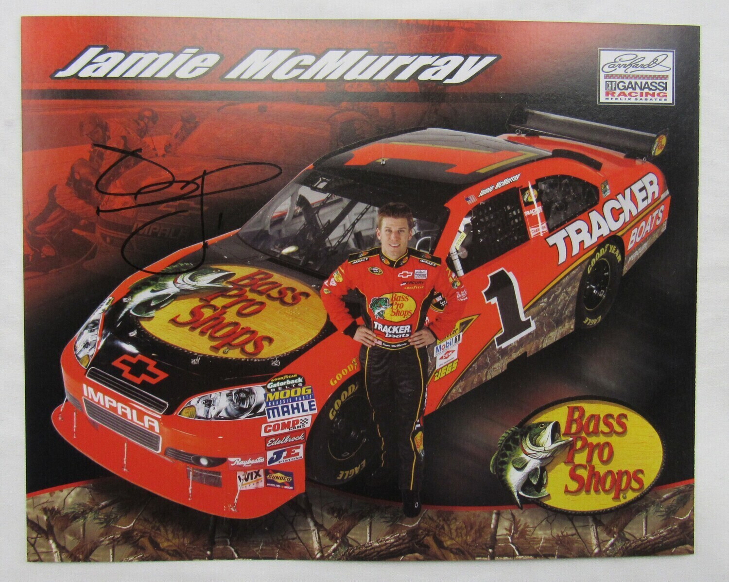 Jamie McMurray Signed Auto Autograph 8x10 Photo III | eBay