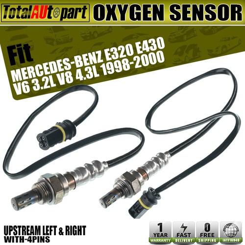 2x O2 Oxygen Sensors for Mercedes-Benz E320 E430 1998-2000 Upstream ...