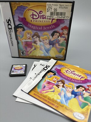 Disney Princess Magical Jewels Nintendo DS Game With Box And Manual | eBay