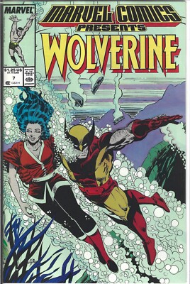 MARVEL COMICS PRESENTS WOLVERINE #7 (NM) HIGH GRADE COPPER AGE, X-MEN ...