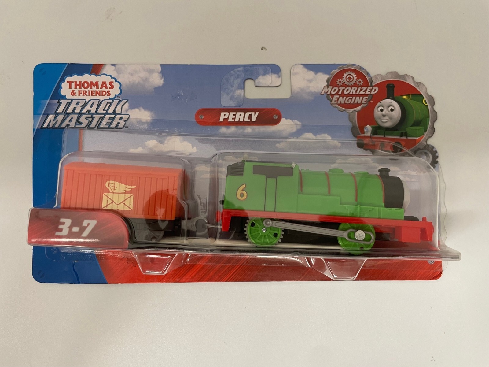 Fisher-Price Thomas & Friends Motorized Percy Track Master Train Engine NEW