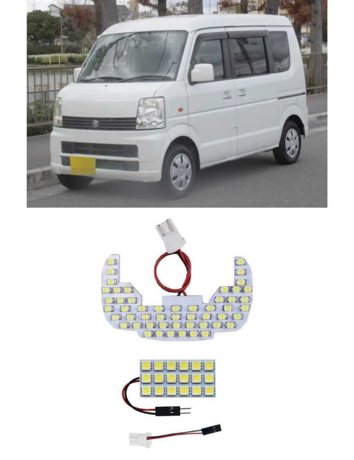 For Suzuki Every Wagon DA64V LED Interior Light 6000K White TAMAXY ...