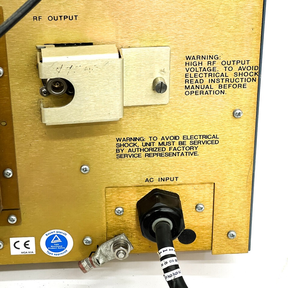 ENI ACG-10B RF Plasma Generator Reversible ACG-10B-07 Rev.B 1000W 13.56 ...