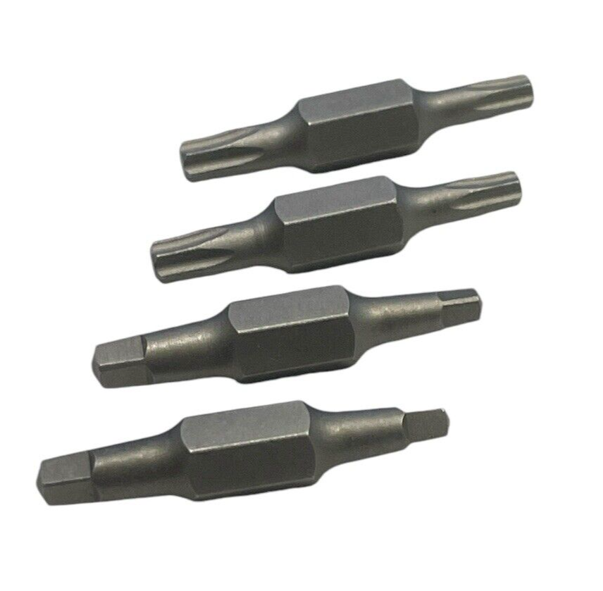 Klein Screwdriver T15 T20 R1 R2 Replacement Bits 2 Each 32542 32484 11/ ...