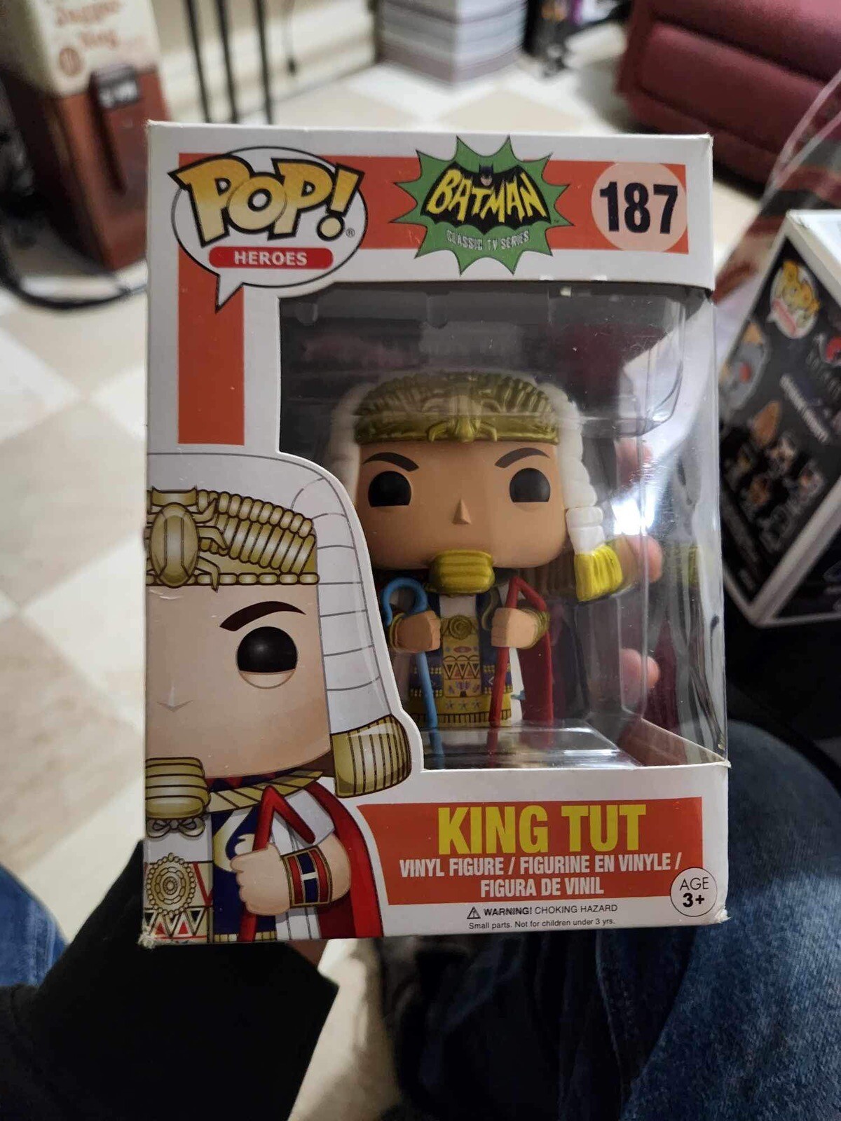 Funko POP! DC Comics Batman Classic 66 TV Series KING TUT #187 Vinyl ...
