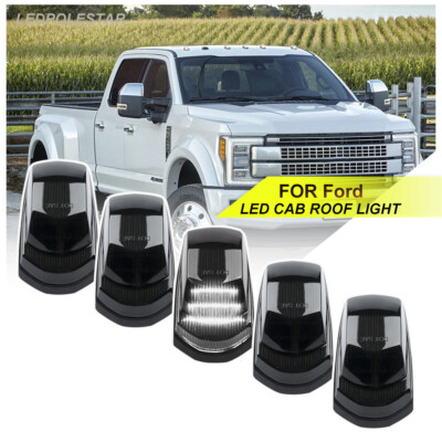 White LED Roof Cab Clearance Light For Ford F250 F350 F450 F550 Super ...