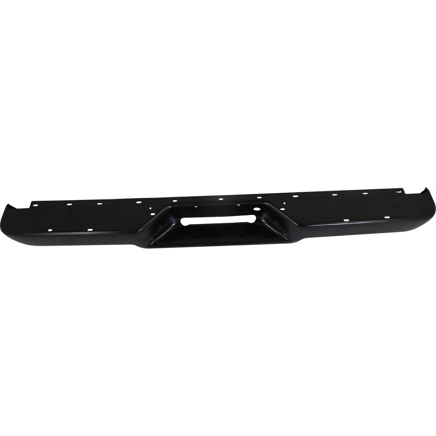 Step Bumper For 1988-2000 Chevrolet K2500 Rear Powdercoated Black Face ...