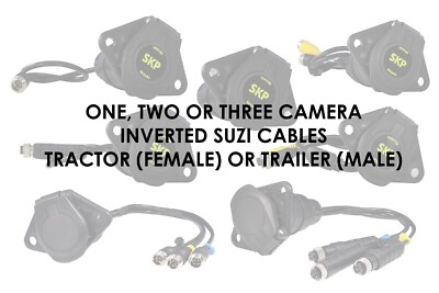 1/2/3 Camera Inverted Suzi Cable (Tractor/Trailer) - SDS | eBay UK